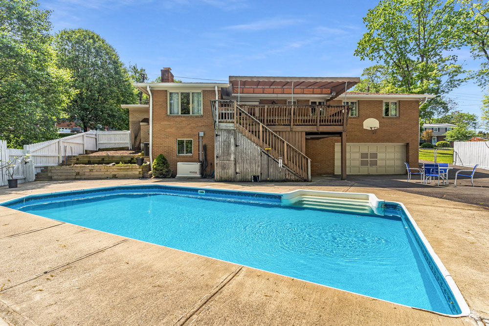 Ready to Dive into This Shaler Home with a Picture Perfect Pool ...