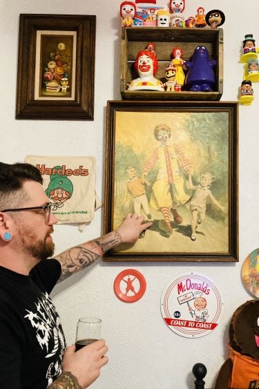 Local Artist Jeff Bertrand Finds Inspiration Under the Golden Arches