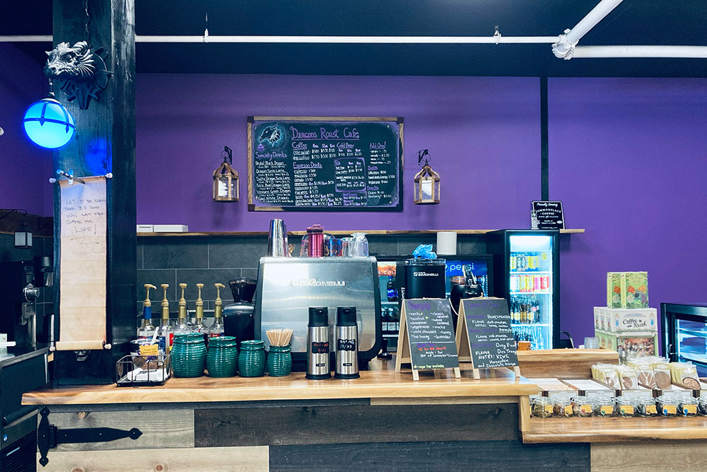 Go on an Epic Quest at Dragon’s Roast Cafe