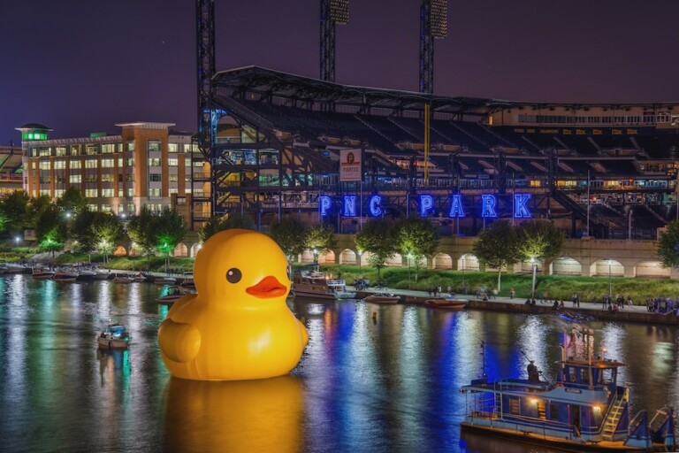 The World’s Largest Rubber Duck Is Returning to Western PA