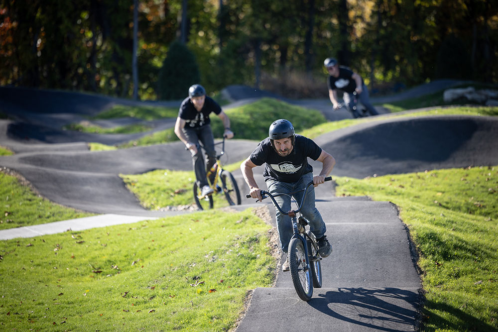 New Bouldering Area, Pump Track Opens in Boyce Park