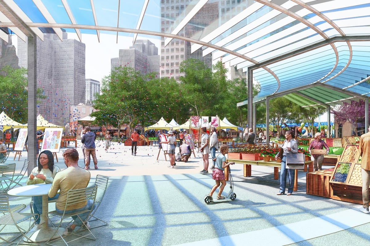 Market Square's Modern Future Revealed in New Renderings