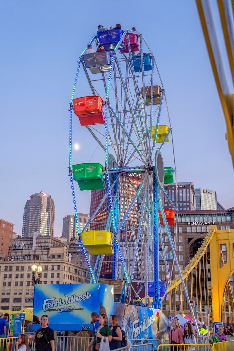 Photos: The Ferris Wheel Returns to Oktoberfest | Pittsburgh Magazine