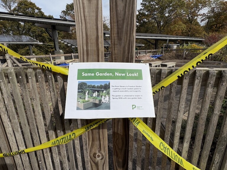 Frick Park's 'From Slavery to Freedom Garden' Gets a Refresh ...