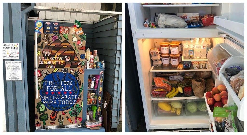 Community refrigerators around Sacramento offer free donated food