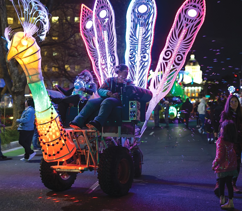 The Maestro of Mardi Gras - The City of Trees Parade - Sactown Magazine