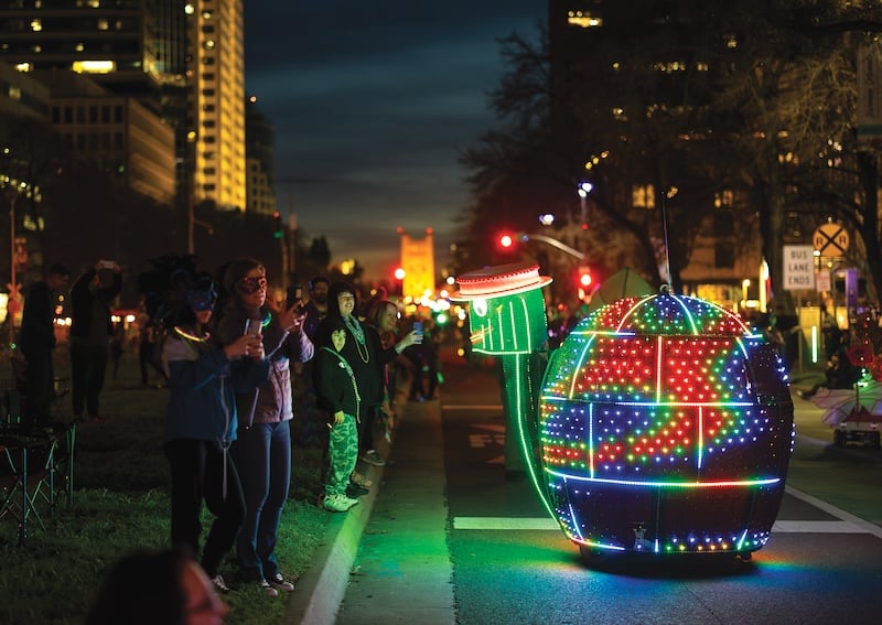 The Maestro of Mardi Gras - The City of Trees Parade - Sactown Magazine