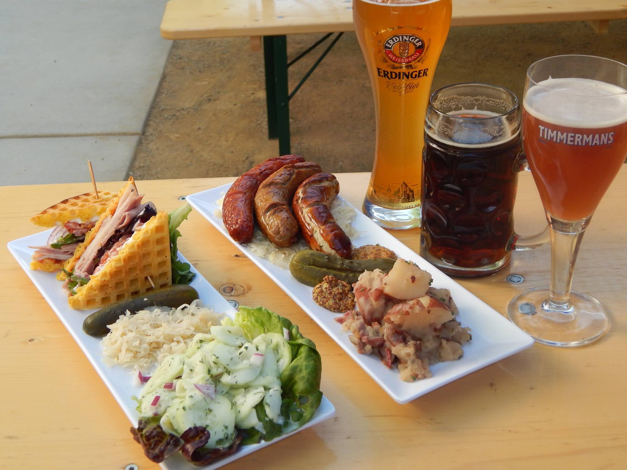 Der Biergarten midtown fundraiser