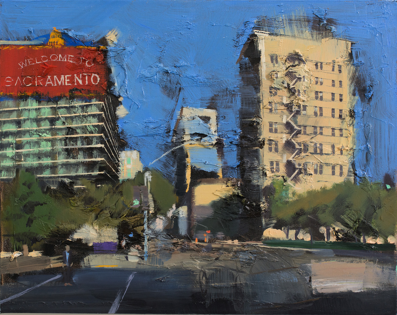Artist shows a colorful view of Sacramento in a new exhibit at the ...