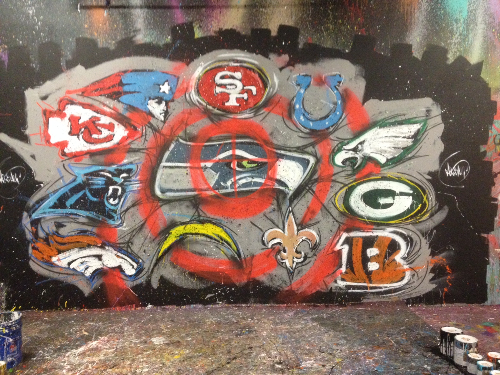 Artist David Garibaldi featured on NFL Network - Sactown Magazine