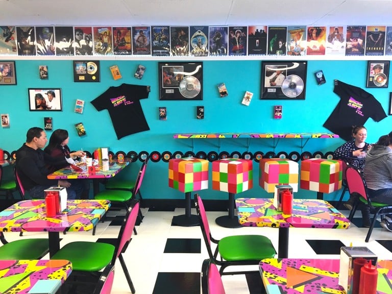 A new '80s cafe is a blast from the past