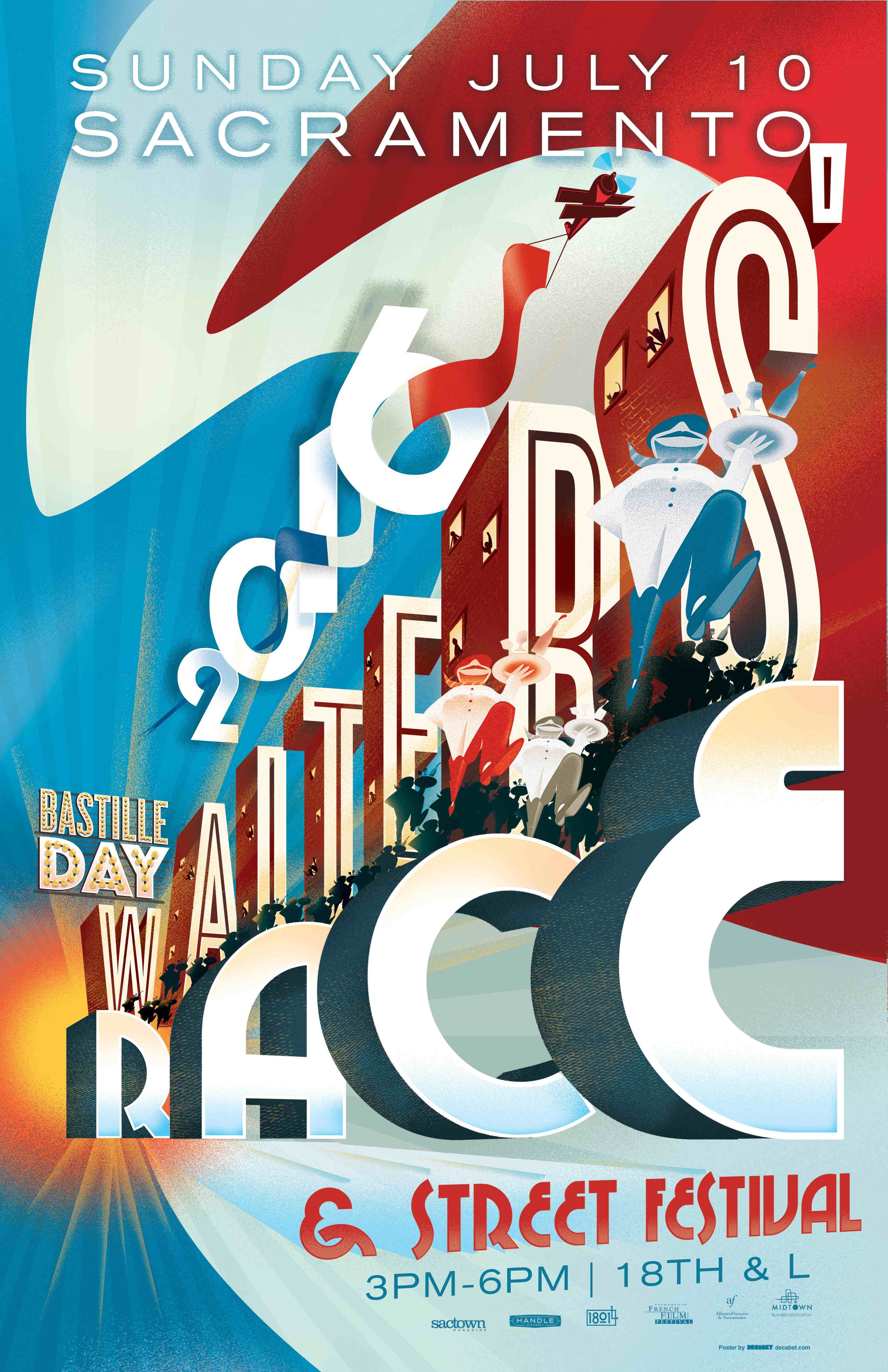 Bastille Day Waiters' Race 2016 - Sactown Magazine