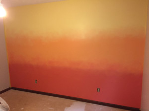 How to Paint An Ombre Wall - San Diego Home/Garden Lifestyles