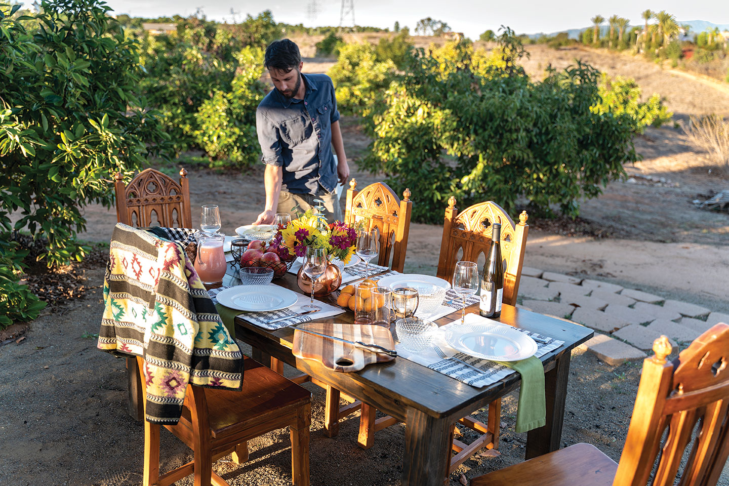 Farm-to-Family-Table Dining at Nopalito Farm - San Diego Home/Garden ...