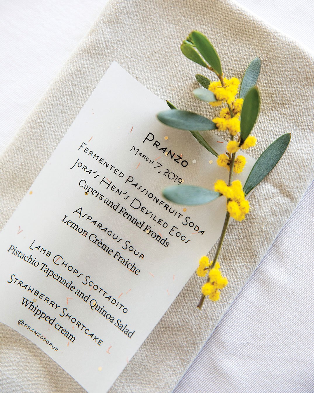 A Midday Meal, Pop-Up Style - San Diego Home/Garden Lifestyles