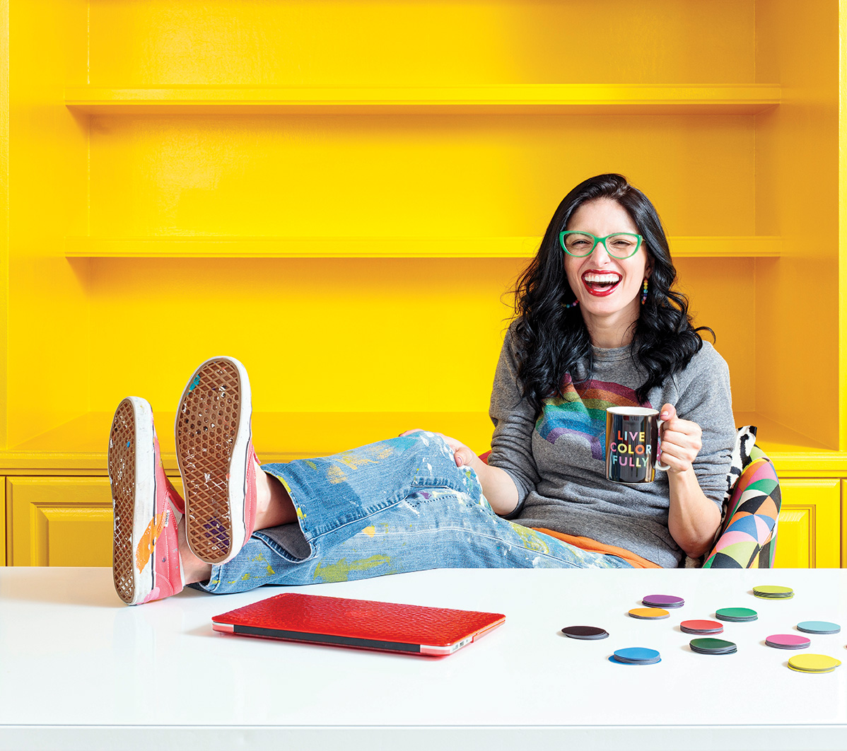 Jenna Pilant is Living in Color - San Diego Home/Garden Lifestyles