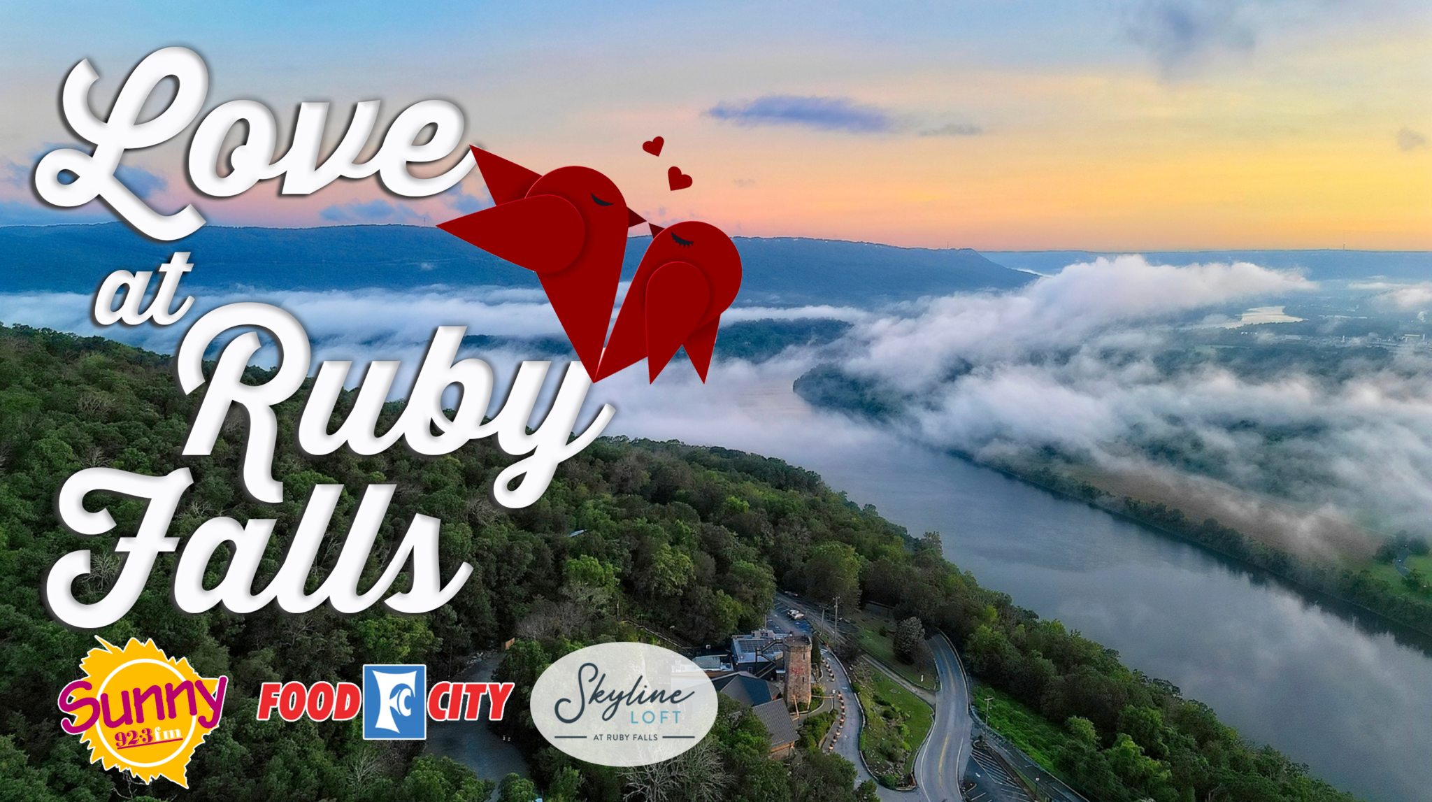 Love At Ruby Falls Pictures - Sunny 92.3 | WDEF-FM