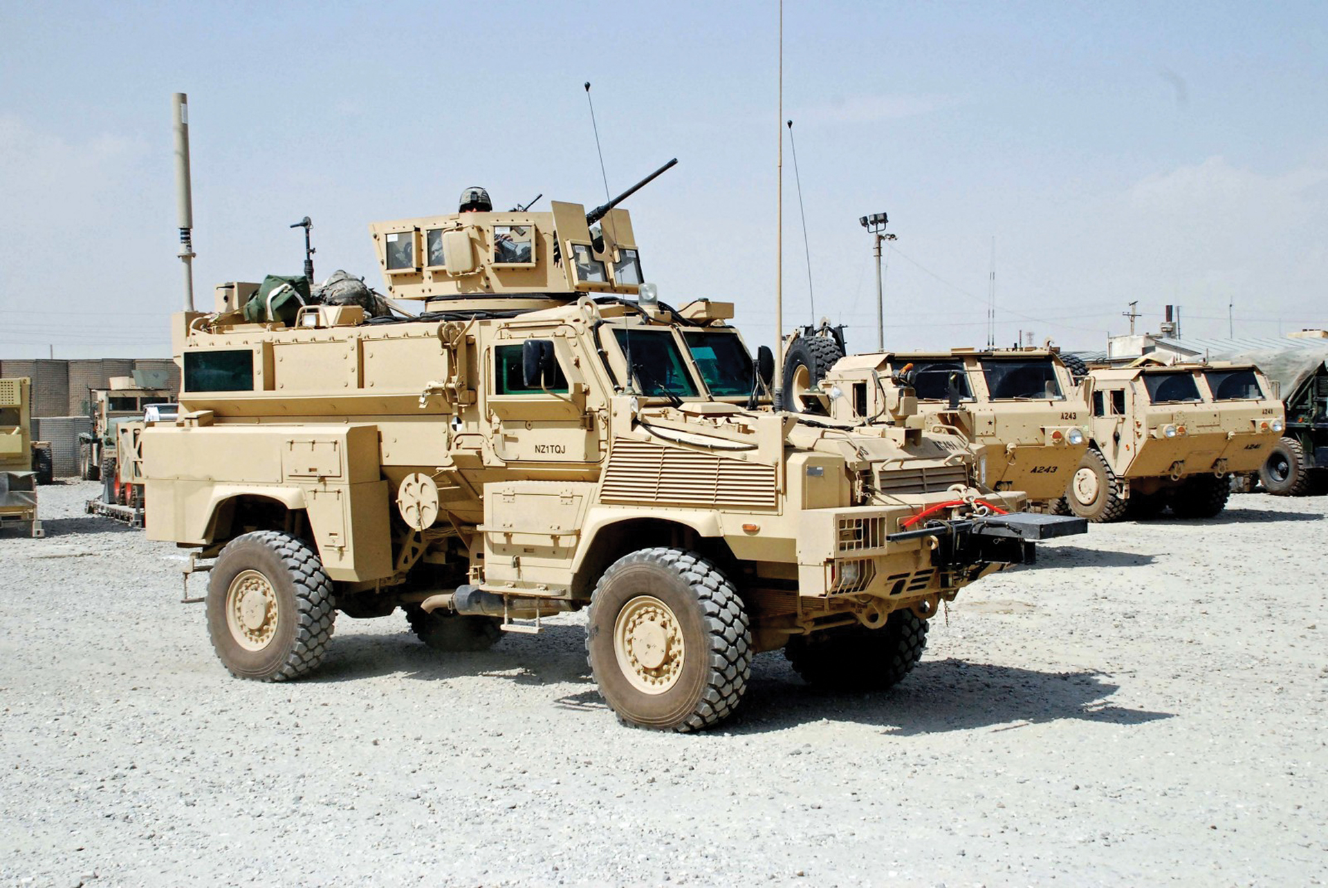 Police Tank Vehicle