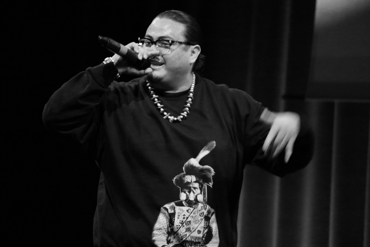 Nataanii Means, last night at the Lied Center (photos)
