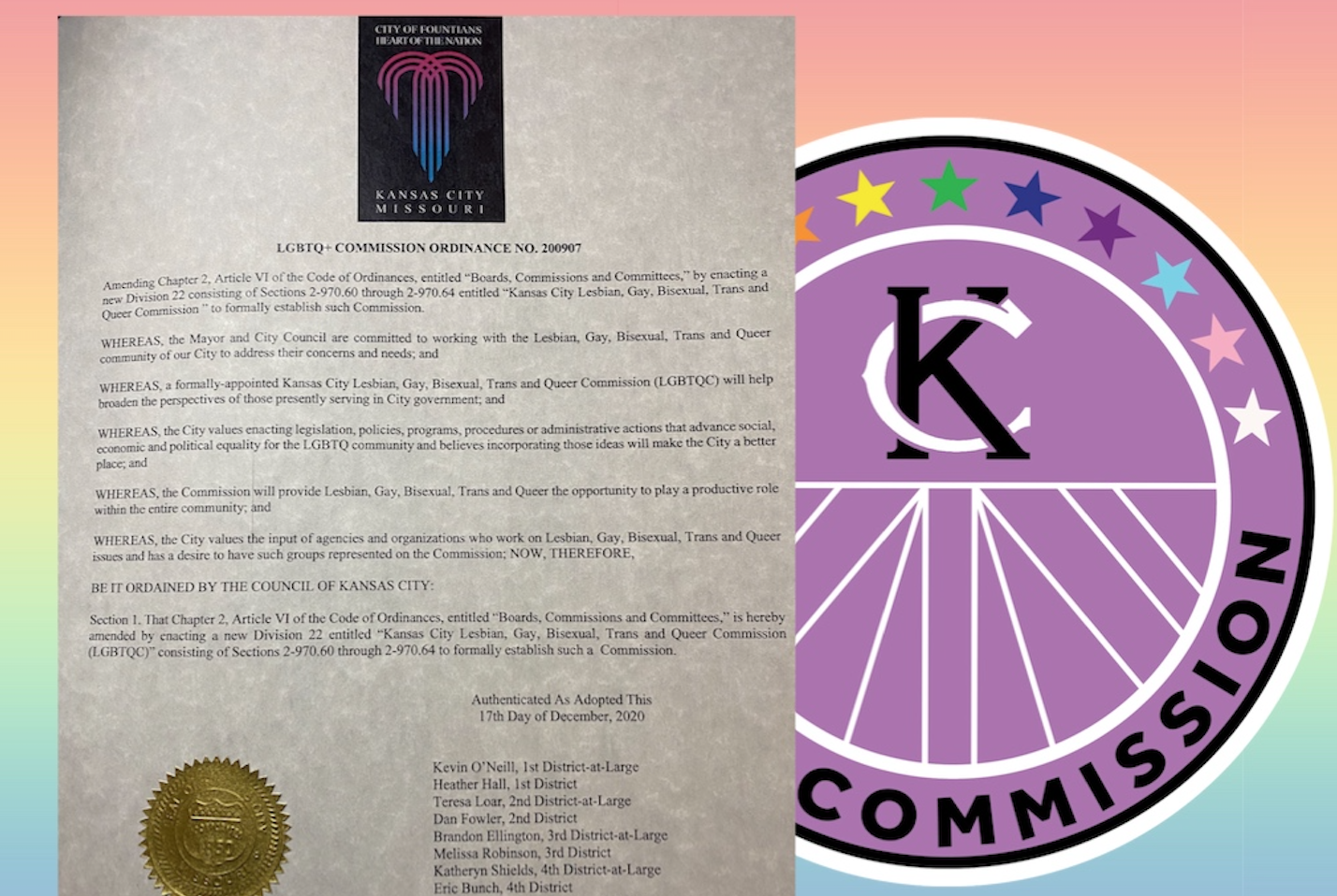 City of Kansas City approves Missouri's first LGBTQ+ commission to ...