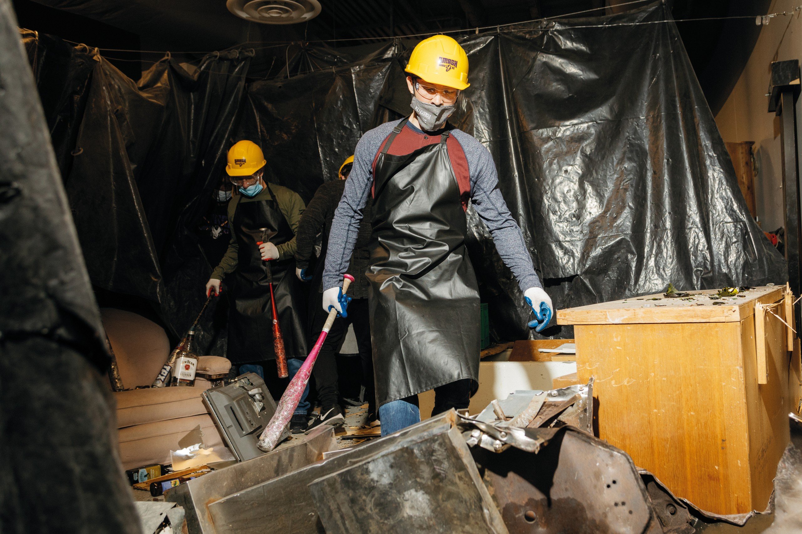 Smash rooms to fight the gloom