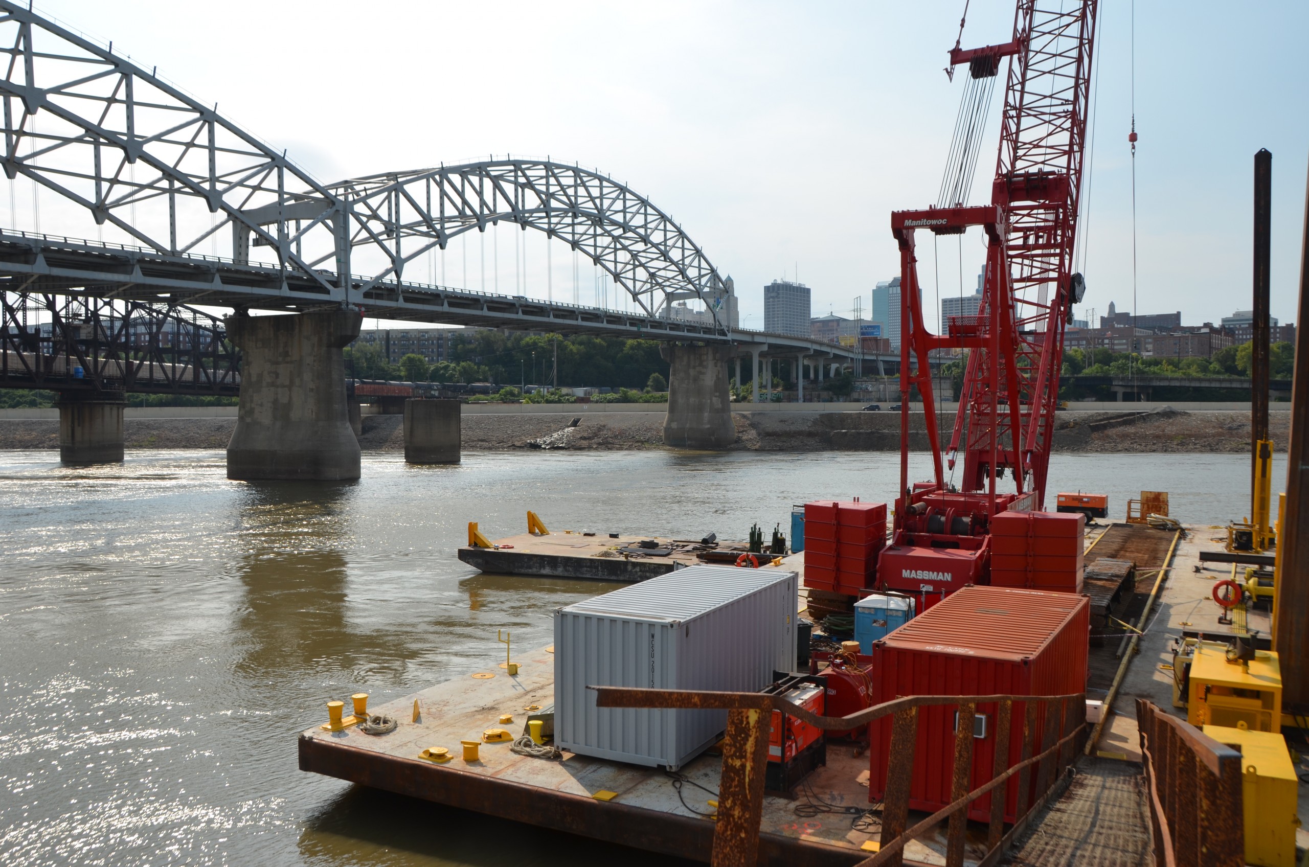 Downtown drivers will have to re-route around Buck Memorial Bridge ...