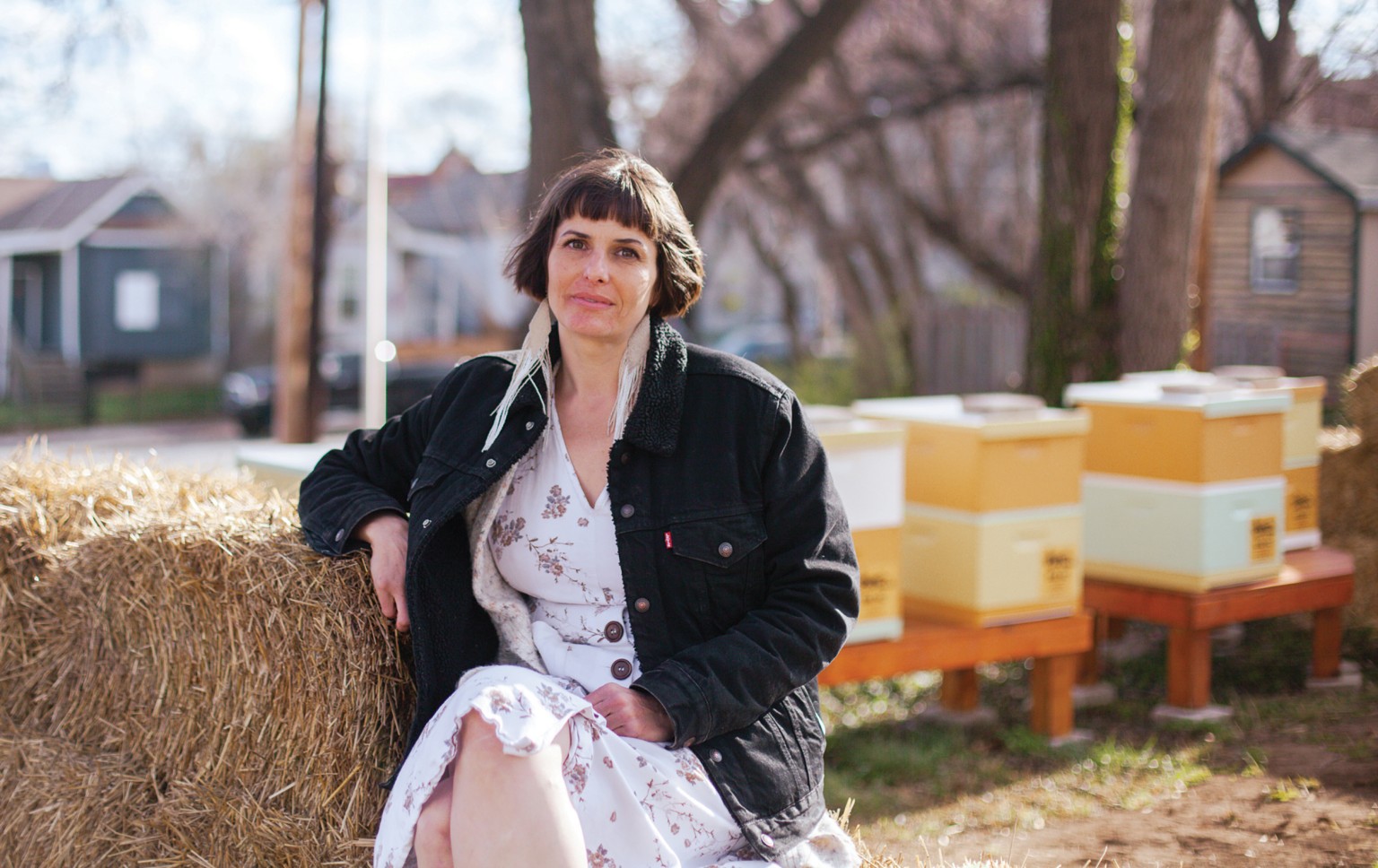 Fox & Pearl nourishes produce, pollinators, and backyard presence