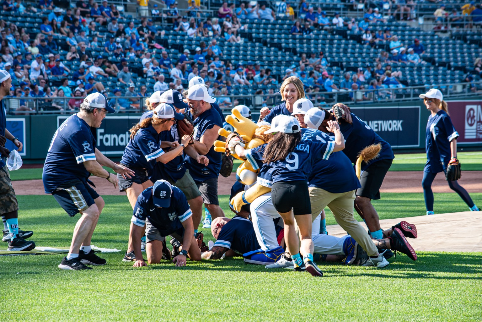 Photos: The Big Slick softball game