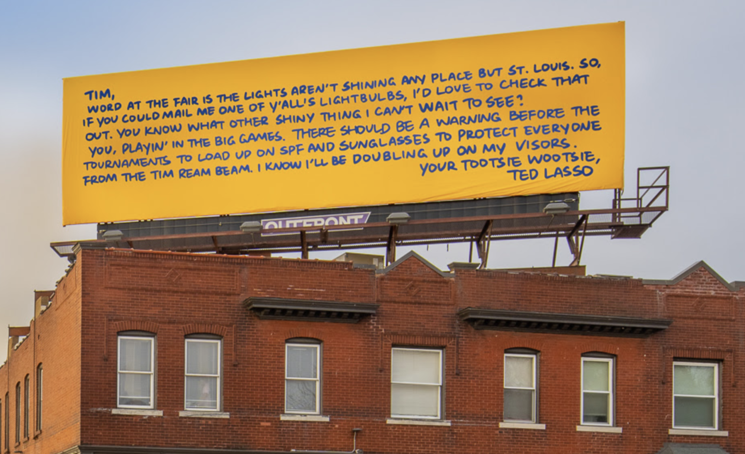 Ted Lasso sends personalized billboards to every member of U.S. Men’s ...