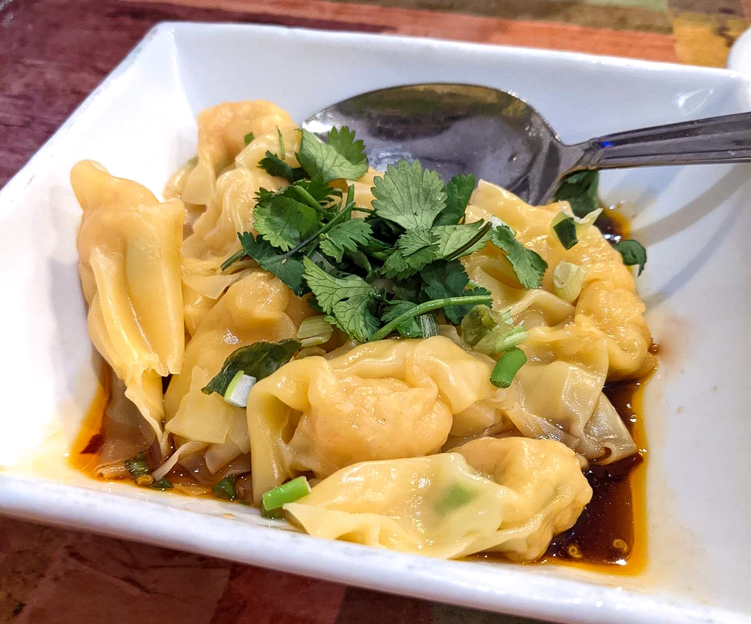 Eat This Now: Shrimp Wonton with Chili Sauce at ABC Cafe