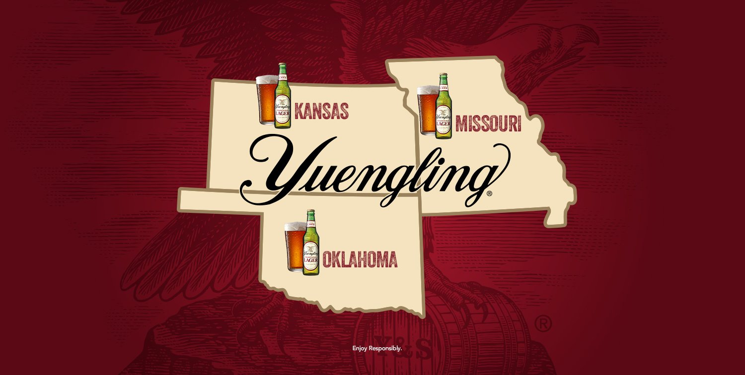 Your days of having to smuggle Yuengling beers across state lines are over