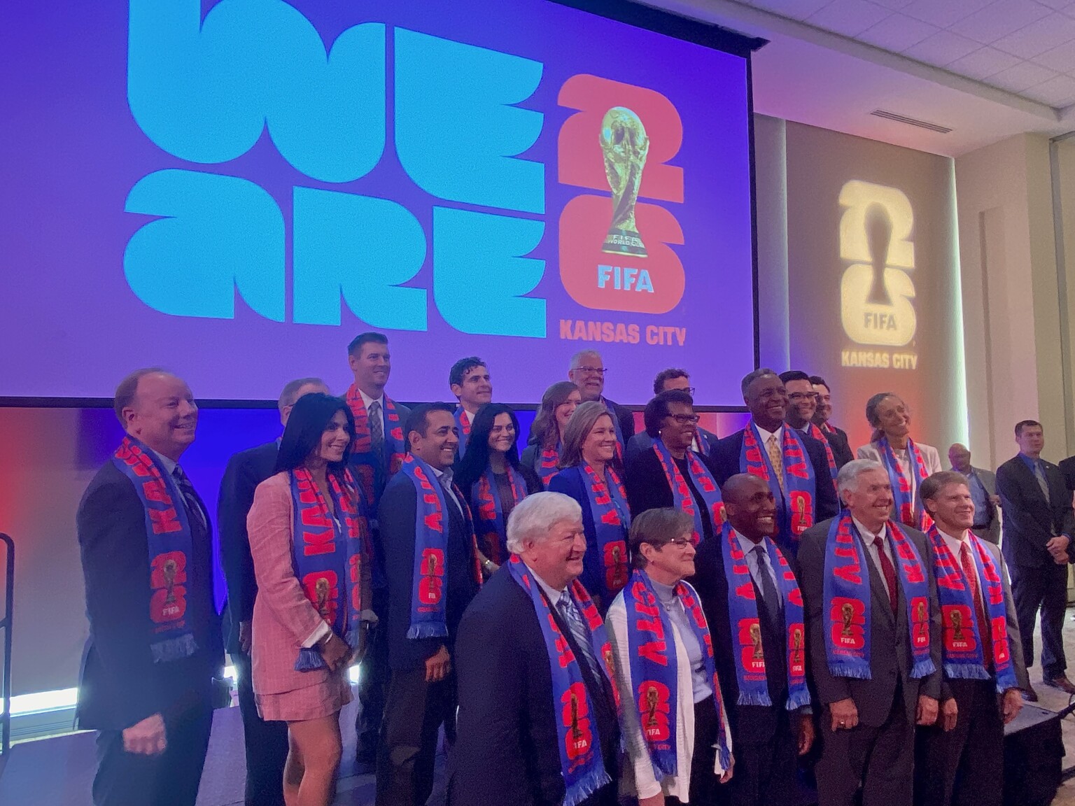 What is going on with KC's World Cup branding and logo?