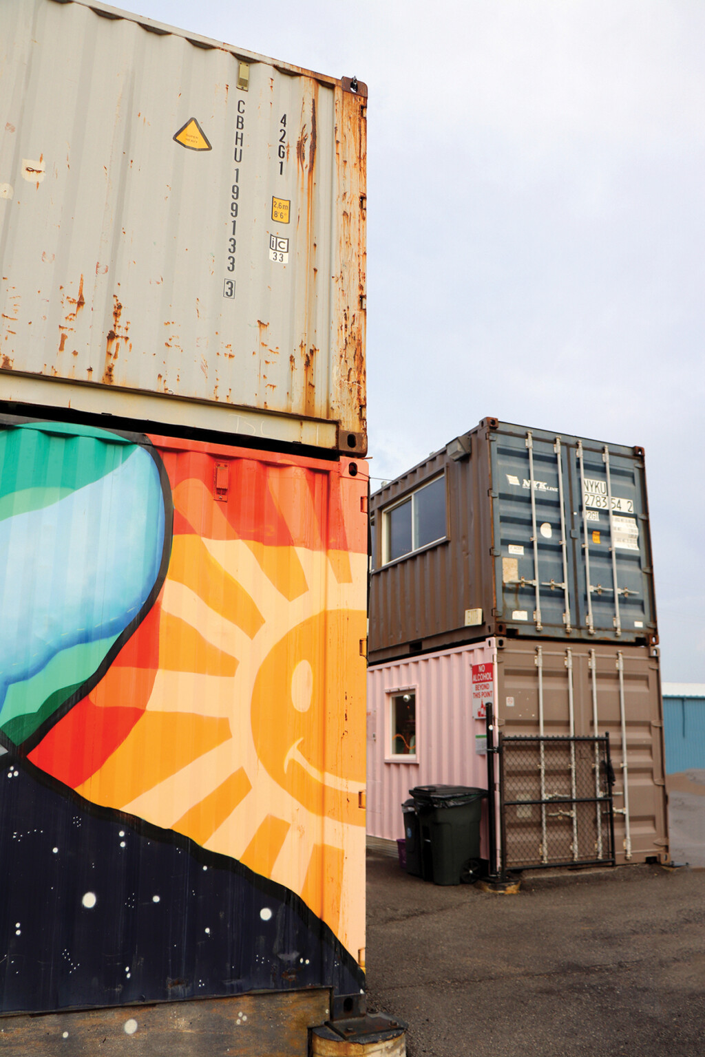 Cargo Worthy: A glimpse inside the Iron District shipping containers ...