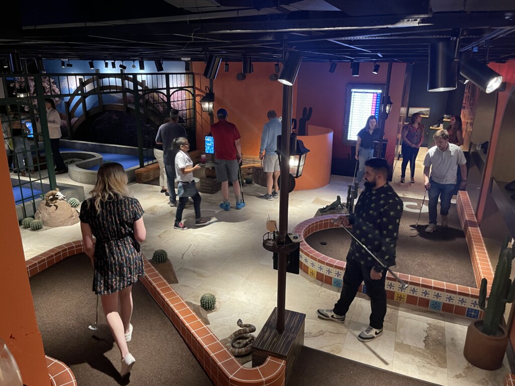 Puttery takes a swing with maximum design and miniature golf