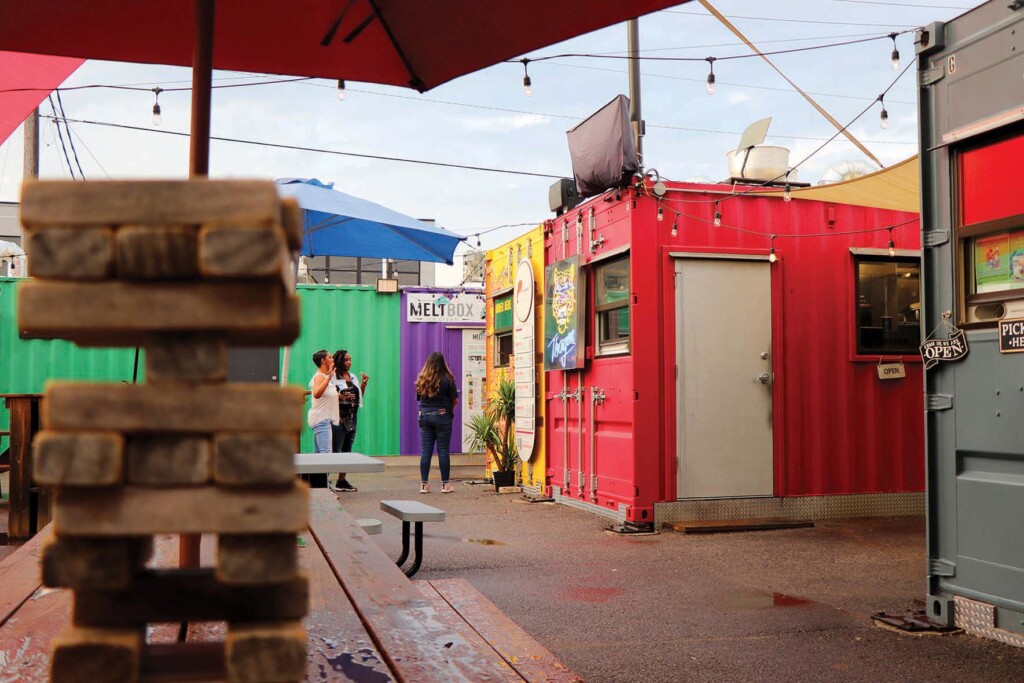Cargo Worthy: A glimpse inside the Iron District shipping containers ...