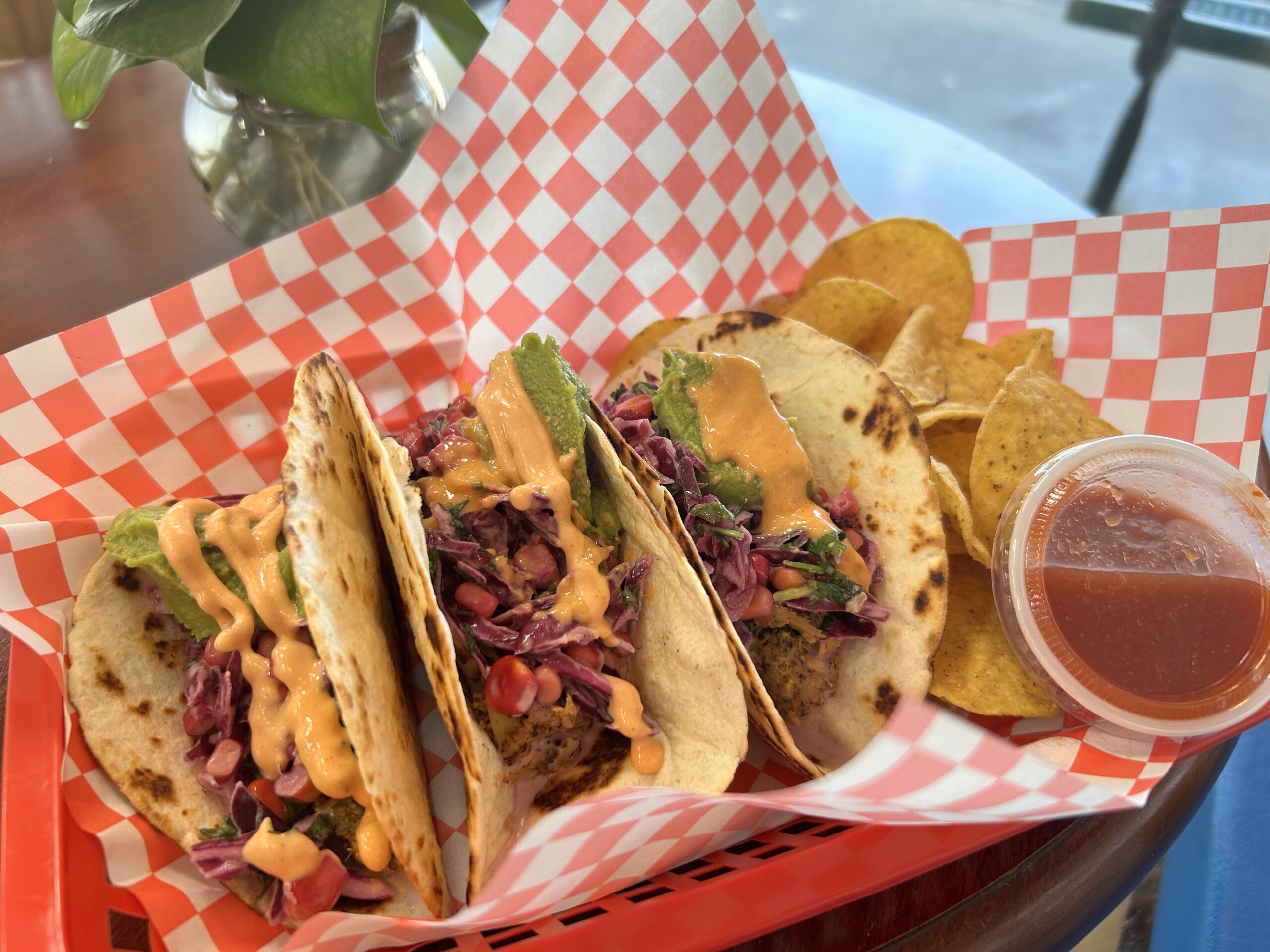 Dish & Drink KC: Tree Hugger Kitchen's Baja Phish Tacos and Headrush ...