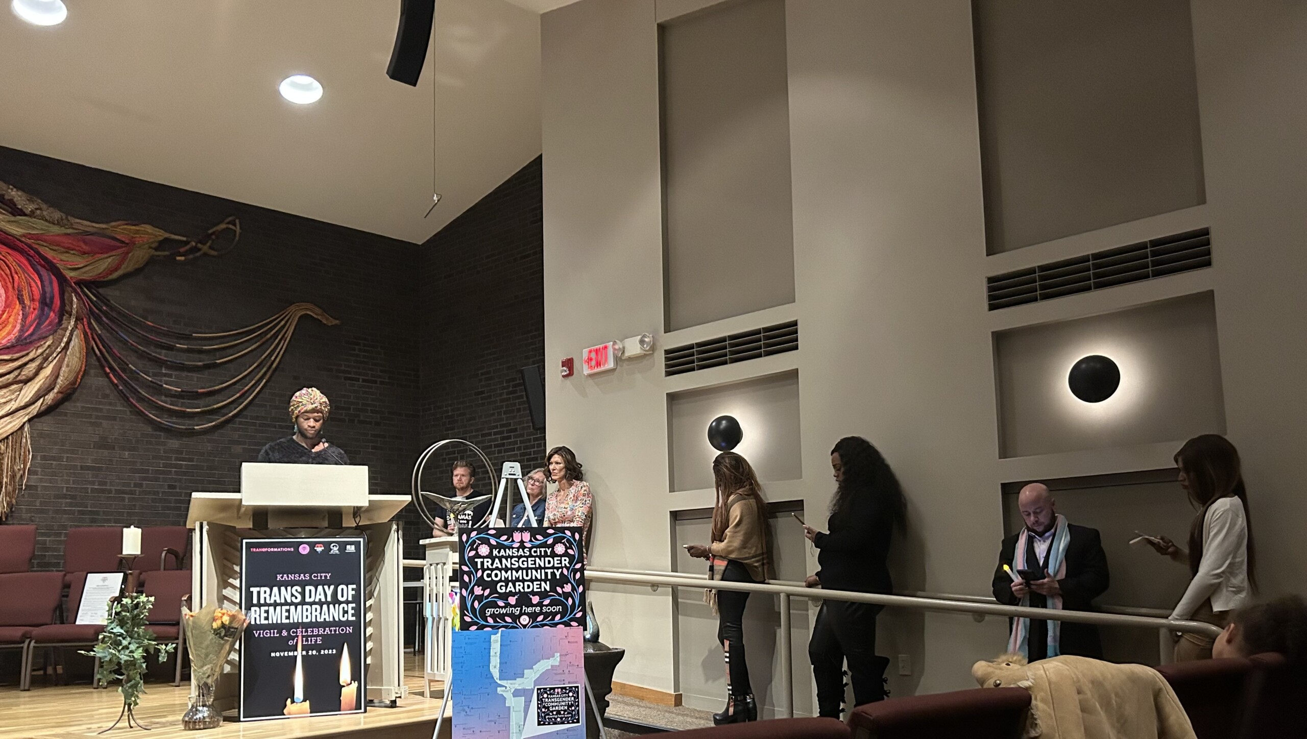 City leaders gather with community for emotional Trans Day of ...