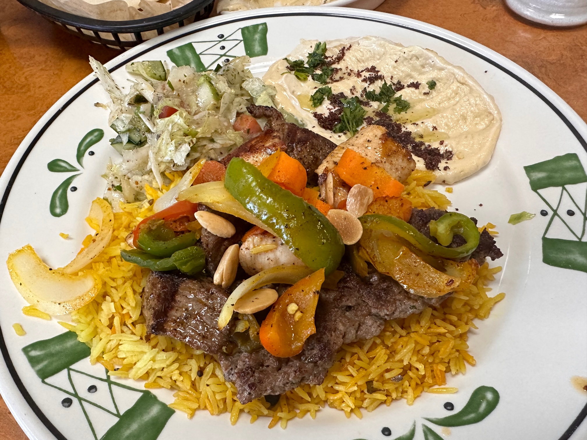 Eat This Now: Mashawi Mix Plate at Queen Sweets and Mediterranean Grill