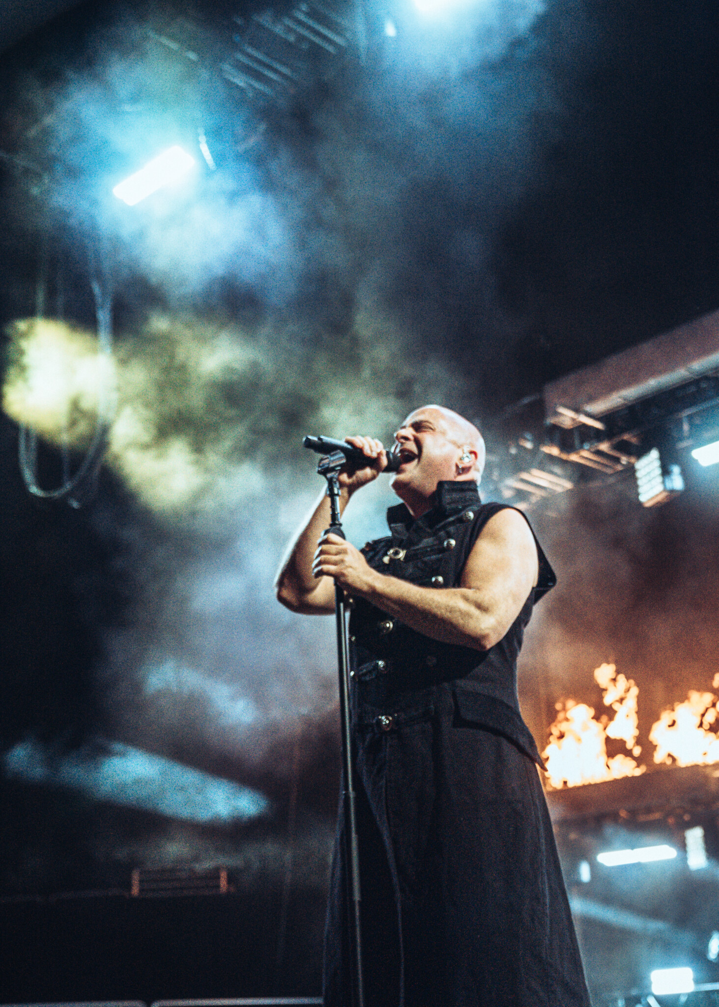 Photos: Disturbed lit up the T-Mobile Center alongside Falling in ...