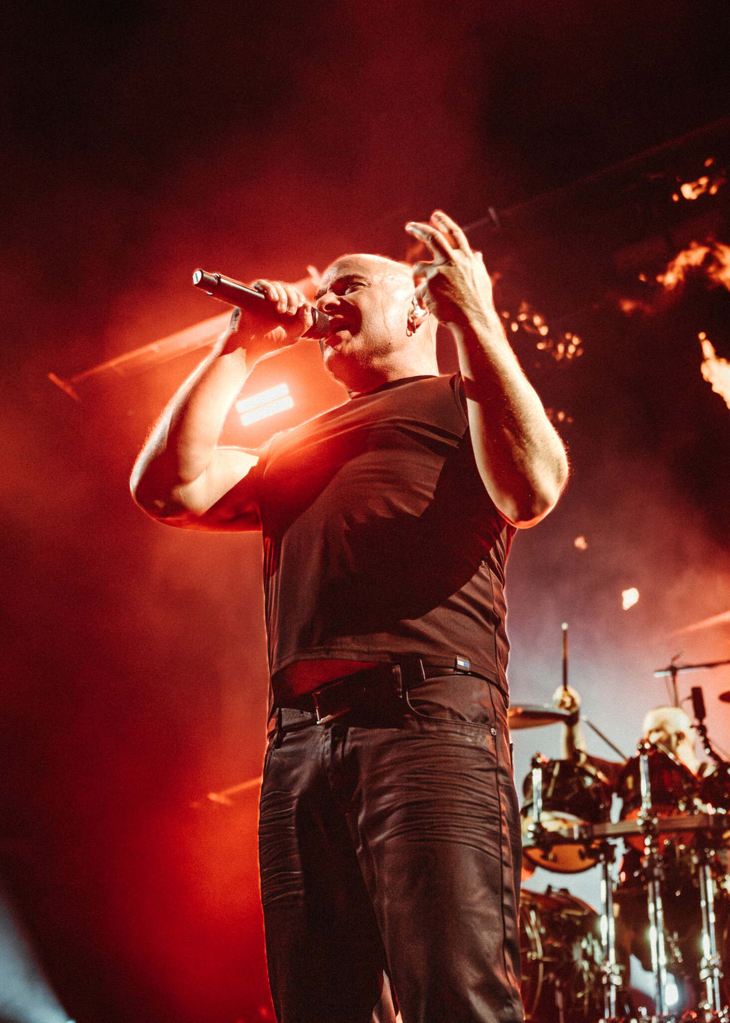 Photos: Disturbed lit up the T-Mobile Center alongside Falling in ...