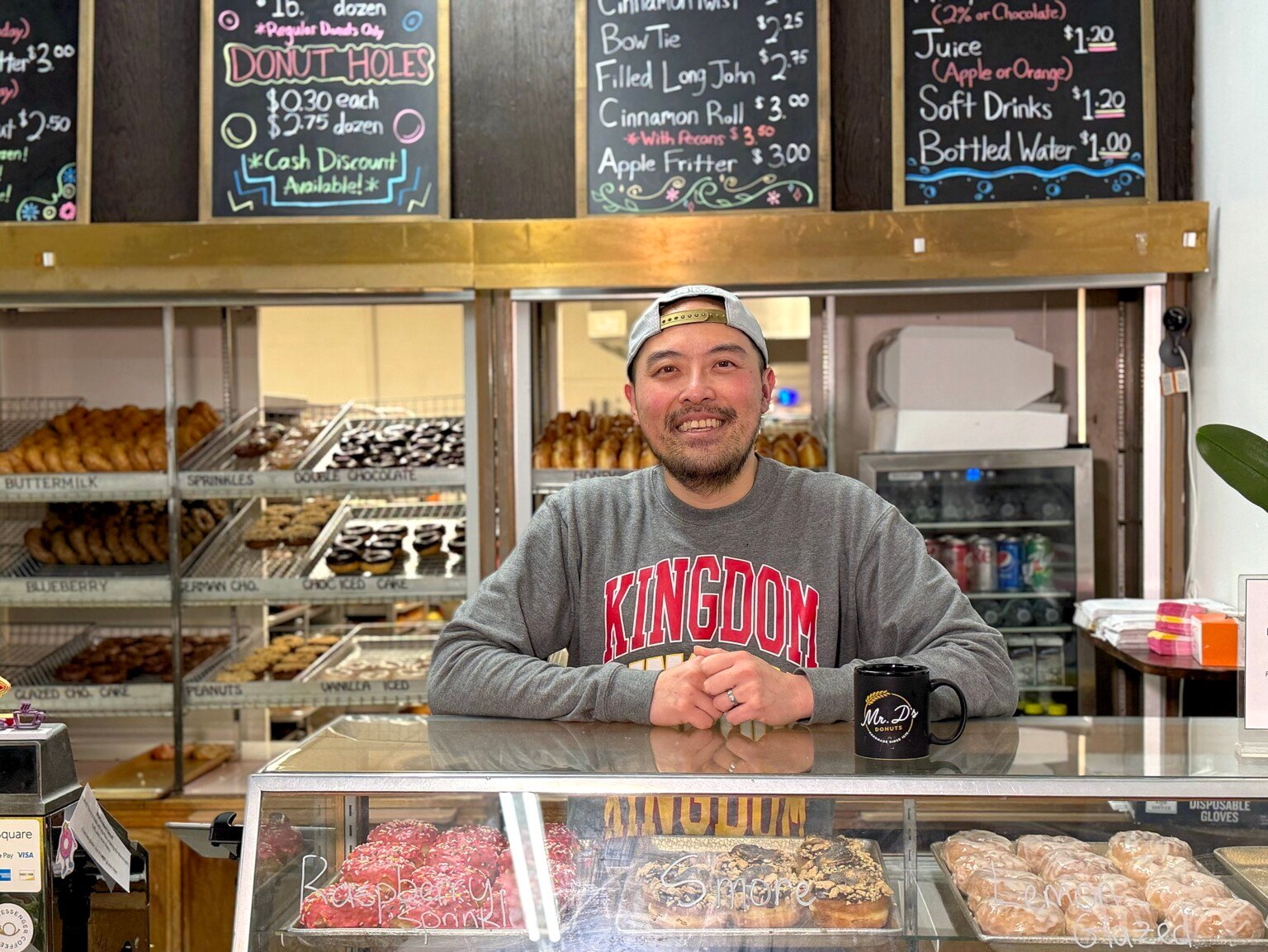 Four Inane Questions with Johnny Chen of Mr. D’s Donut Shop