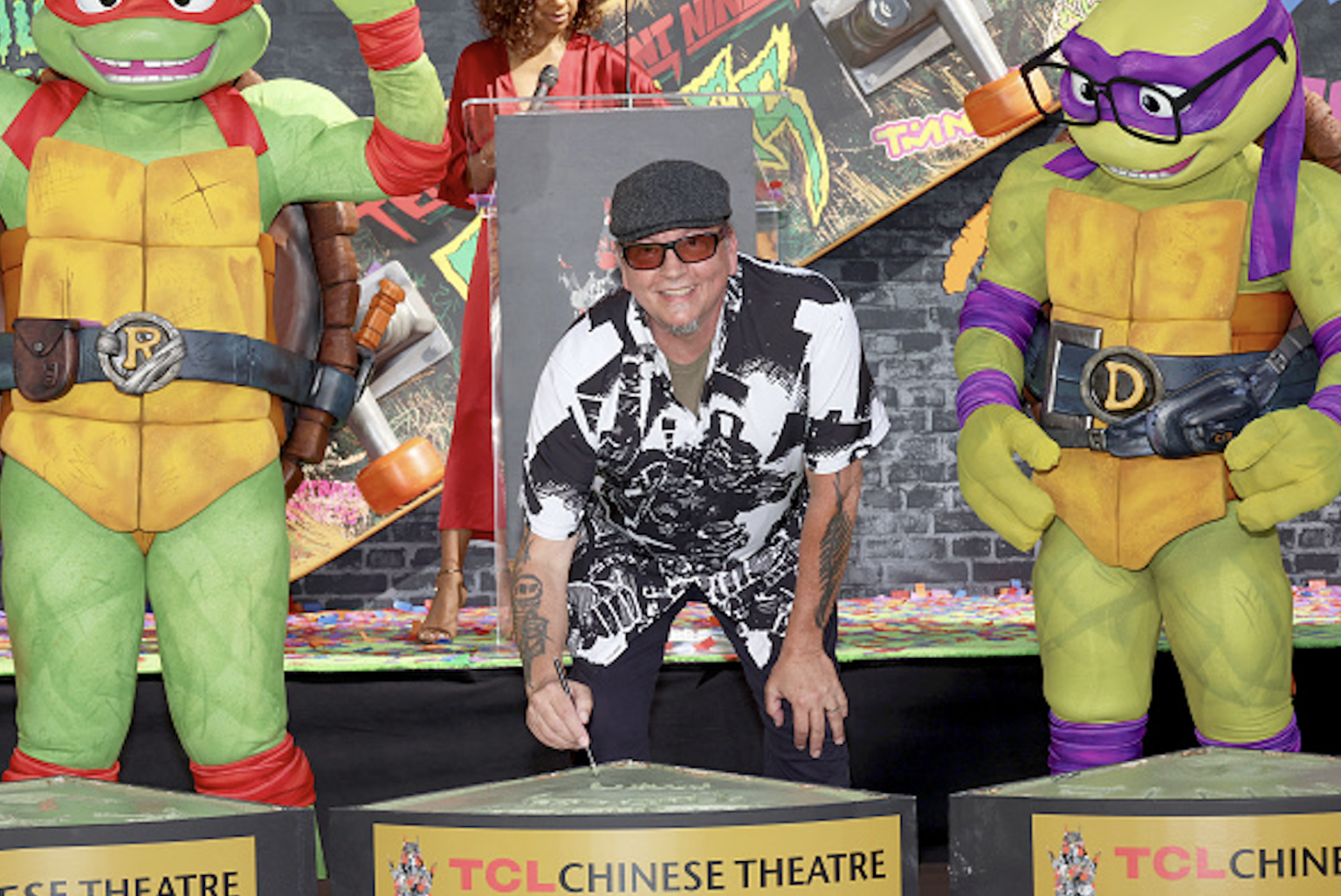 Teenage Mutant Ninja Turtles co-creator Kevin Eastman celebrates the ...