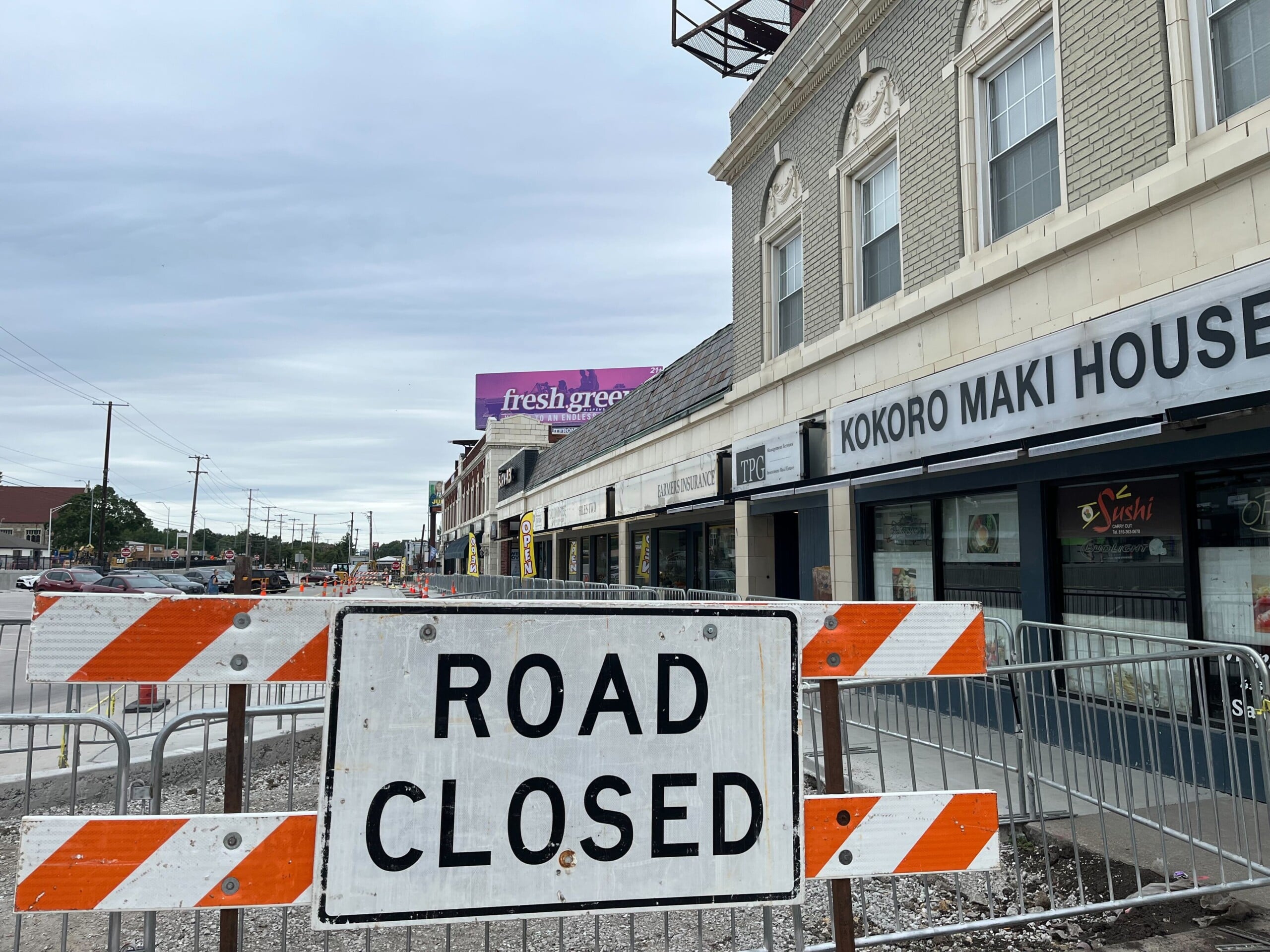 Road weary: Constant construction takes a permanent toll on small ...