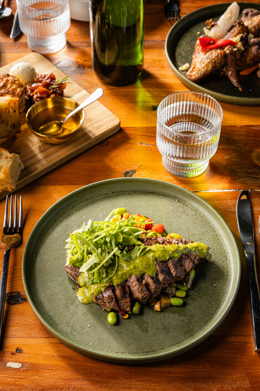 If Sauced was the appetizer, Triune is the main course for Steven Blakley