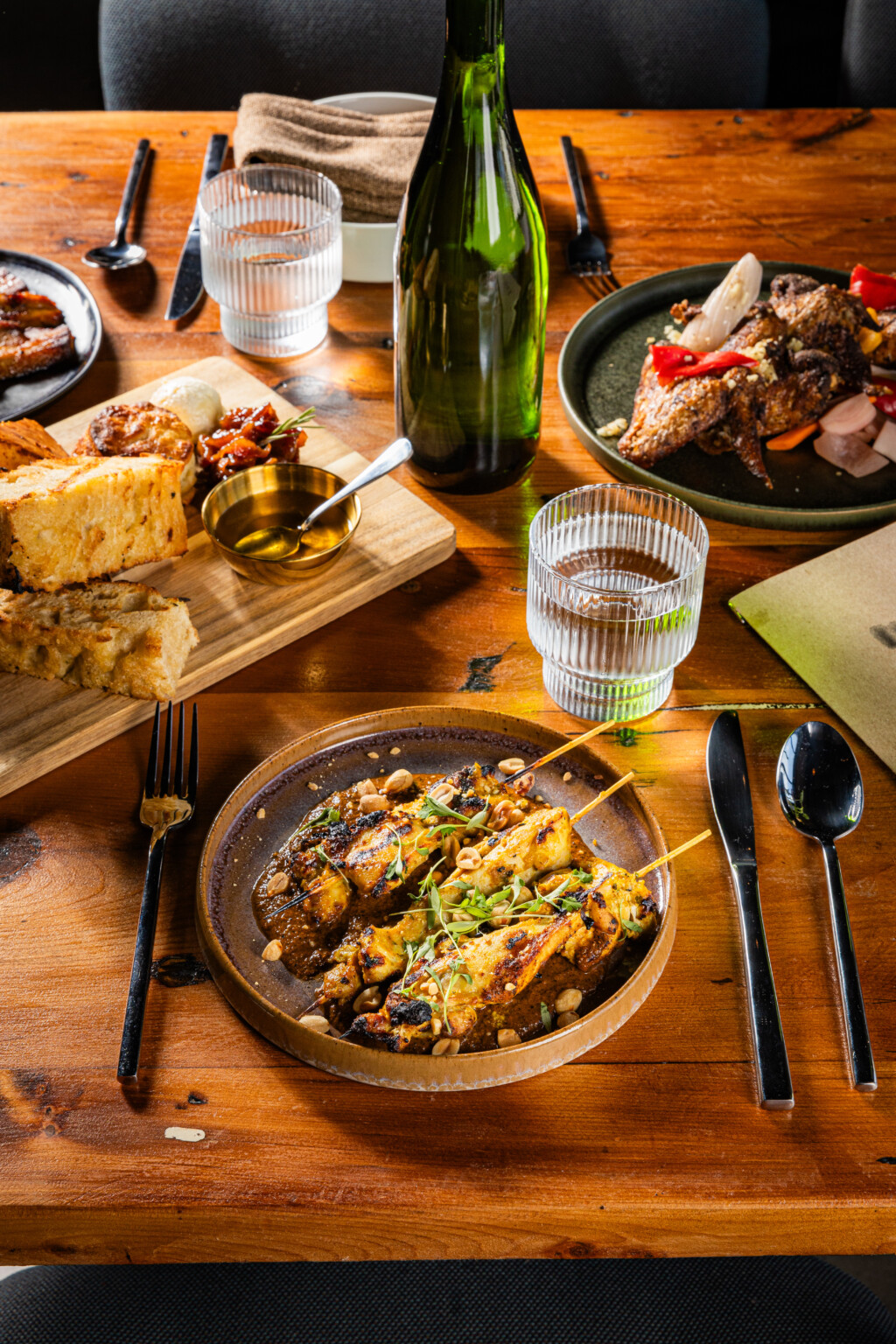 If Sauced was the appetizer, Triune is the main course for Steven Blakley