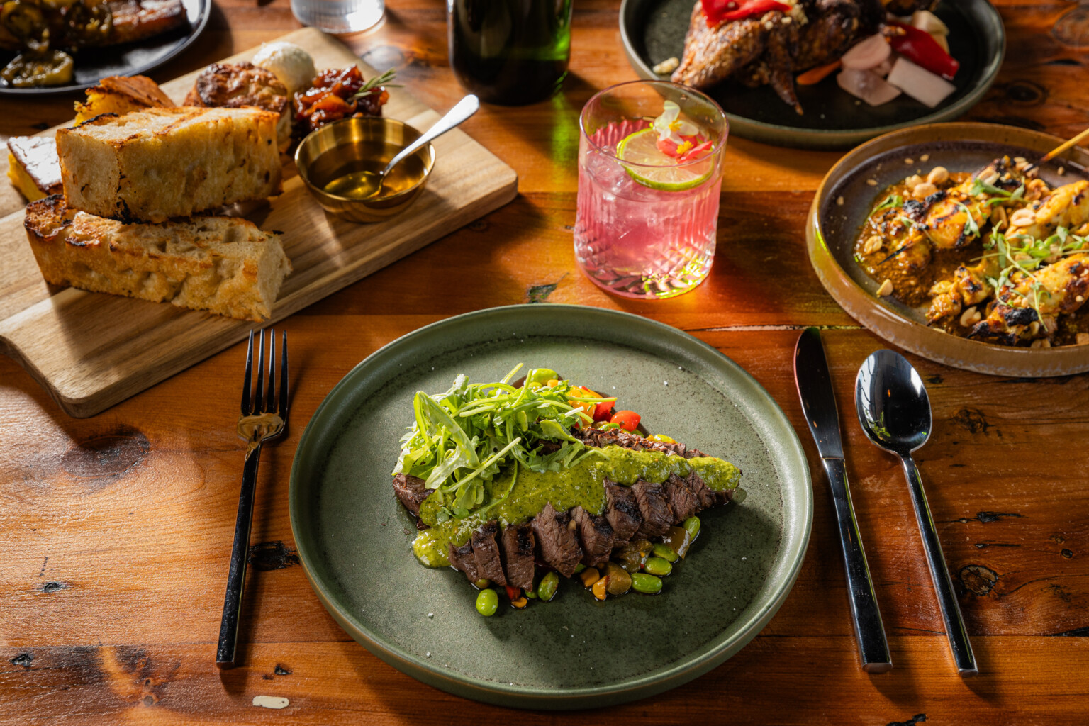 If Sauced was the appetizer, Triune is the main course for Steven Blakley