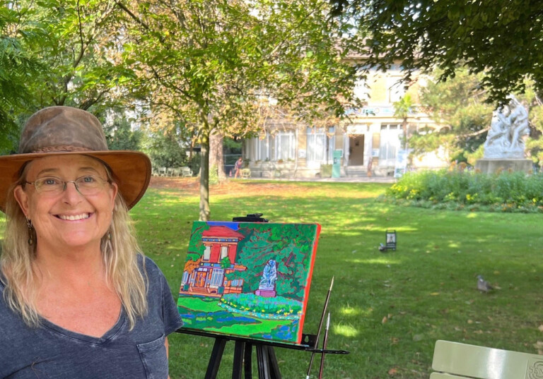 Four Inane Questions with landscape painter Anne Garney