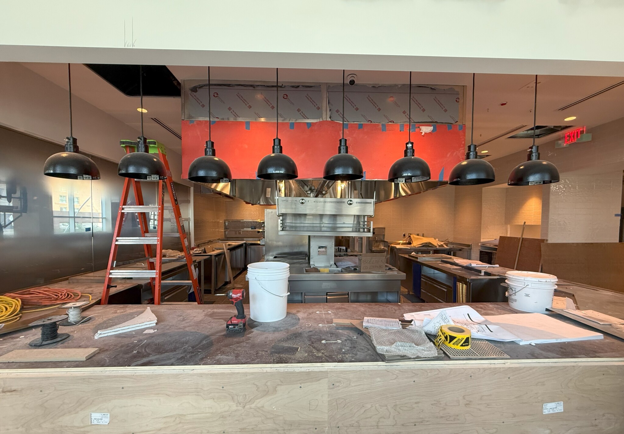 Our sneak peek of the upcoming Mahomes/Kelce KC steakhouse '1587 Prime'