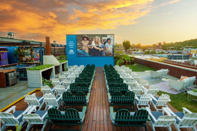 Rooftop Cinema Club offers options to block out the world amid an ...