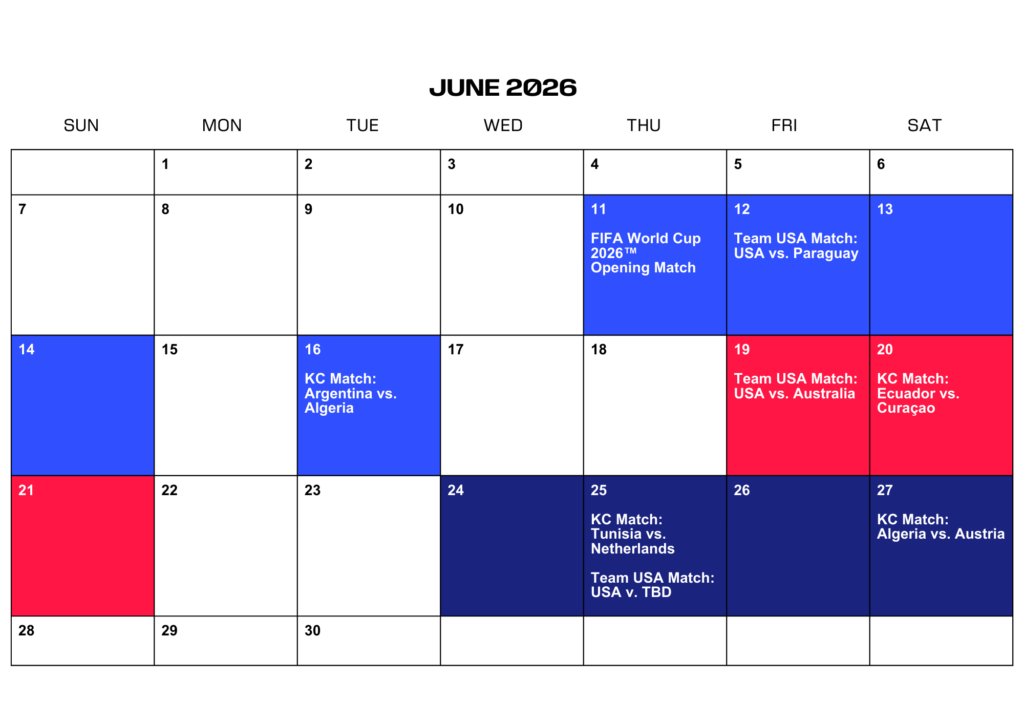 KC2026 World Cup Fan Fest: Preliminary dates and updates galore